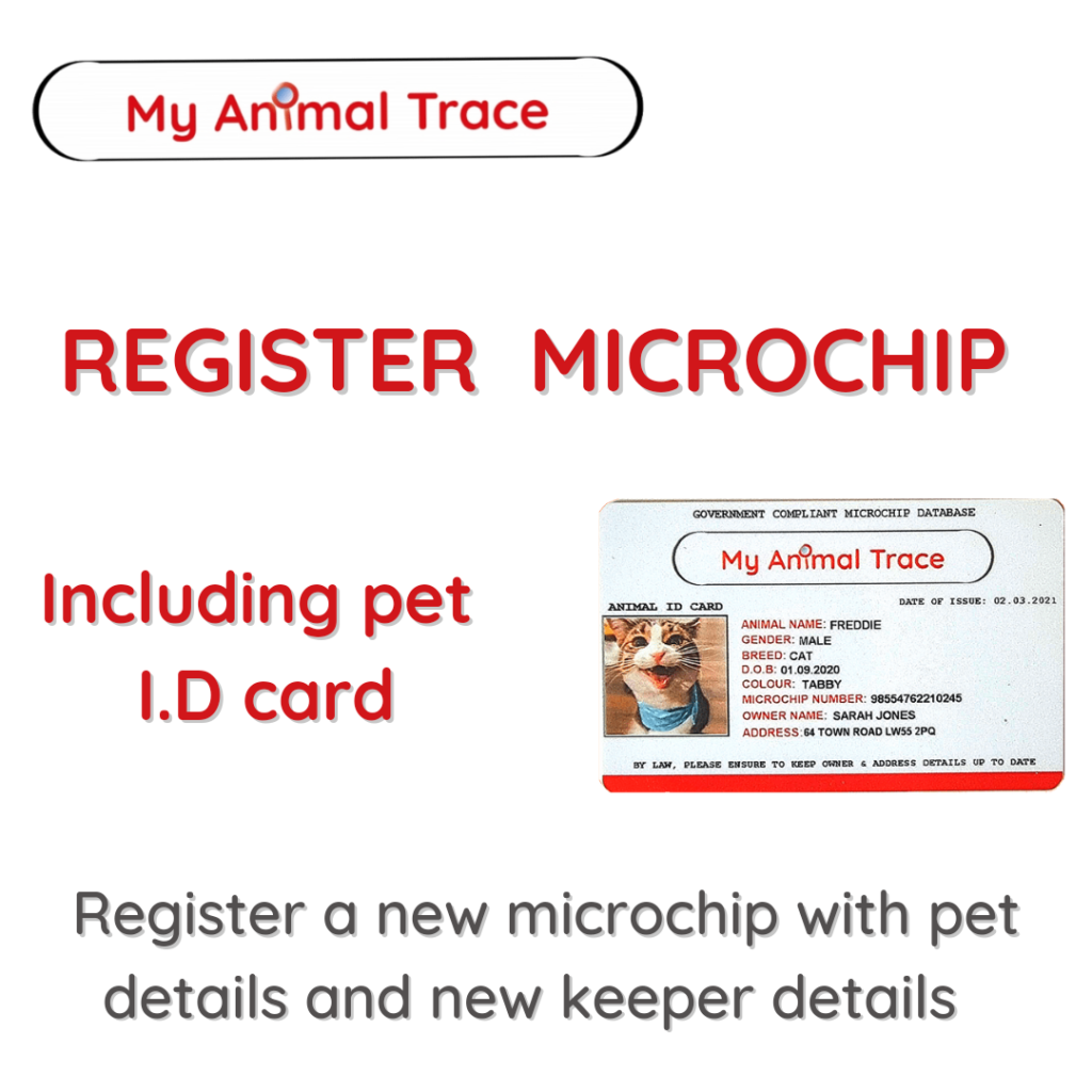Register a Pet – My Animal Trace