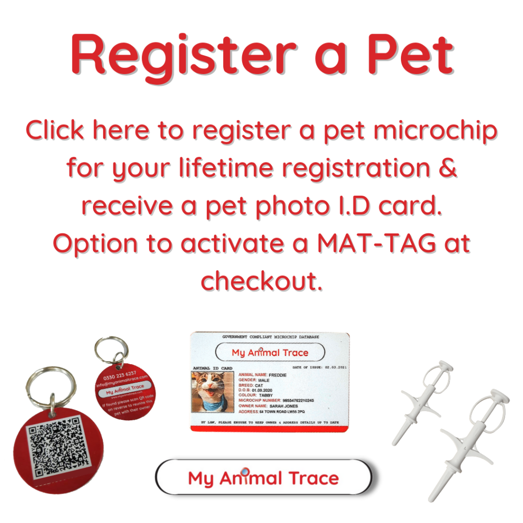 Register a Pet – My Animal Trace